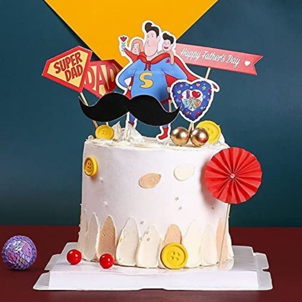 Super Dad Cake Topper – Geekmonkey