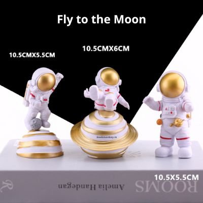 SpaceMen Desktop Statue - Set of 3 – Geekmonkey
