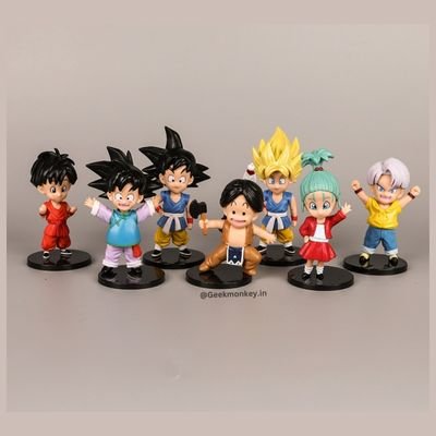 Tiny DragonBallZ Figurine (Set of 7) | Anime Gifts – Geekmonkey