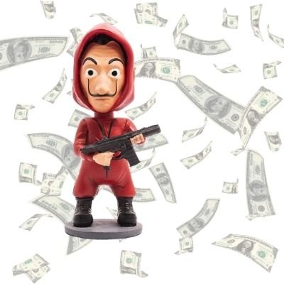Money Heist BobbleHead (With Dali Mask) – Geekmonkey