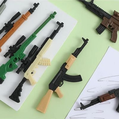 PUBG Themed Erasers (Set of 2 Gun Erasers) – Geekmonkey