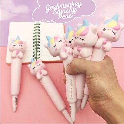 Unicorn Squeeze Pen - Soft Pen (set of 2) – Geekmonkey