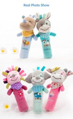 Soft Baby Rattle - Animal Shaped – Geekmonkey
