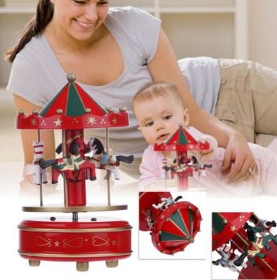 Wind Up Carousel Music Box – Geekmonkey