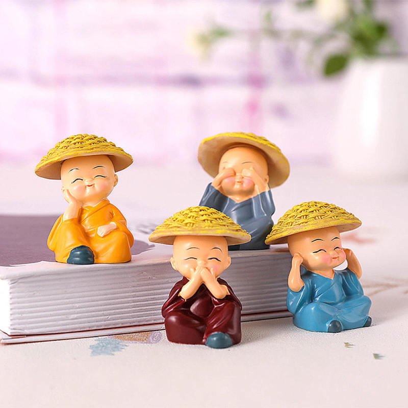 Happy Monks - Under the Sun (set of 4) – Geekmonkey