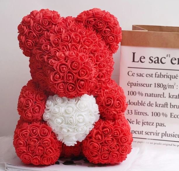 Rose Teddy Bear – Geekmonkey